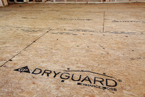 Georgia-Pacific® DryGuard® 3/4" (23/32) x 4' x 8' Tongue-and-Groove OSB ...