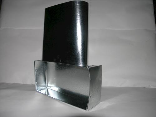 Thin Wall Oval Stack Head Duct Fitting at Menards®