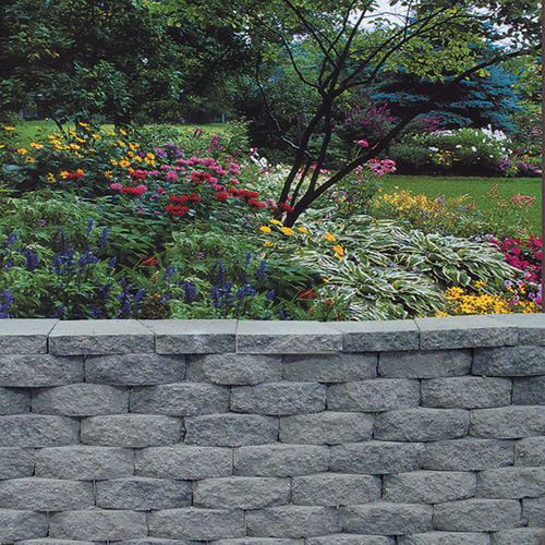 Menards Crestone Retaining Wall 8 X 17 Sienna Clifton Beveled