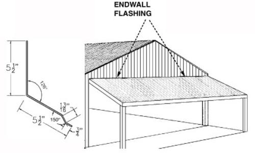 10' Multi-tone Endwall Flashing at Menards®